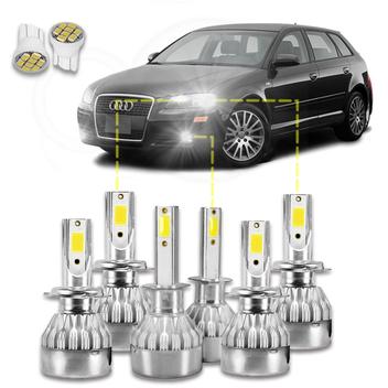 Kit Ultra Led Completo Audi A3 2001/2006 20000Lumens 6500k - V10 ...
