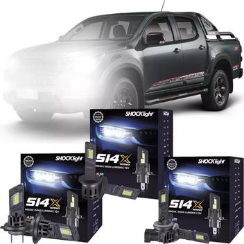 Kit Ultra Led S14x Chevrolet S10 2017 A 2024 Farol Led - Gusta Car ...