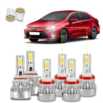 Kit Ultra Led Toyota Corolla 2018/2022 20000 Lúmens 6500K - V10 ...