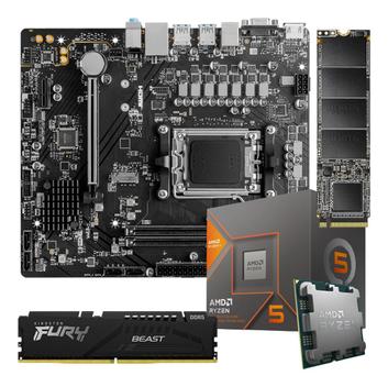 Kit Upgrade Ryzen 5 8500g + A620m-e Ddr5 + 16gb Ddr5 + 512gb - Option ...