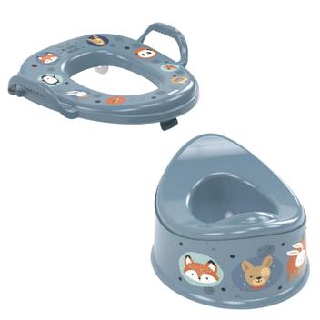 Kit Urinol Assento Redutor Infantil Penico Mictório Troninho - Plasútil ...