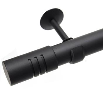 Kit Varão de Cortina 28mm 3m Ponteira Cilíndrica Couselo - Varão para ...