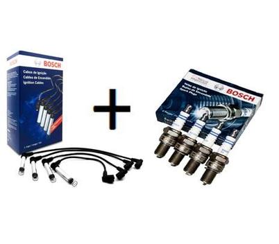 Kit Vela de Ignição Cabos de vela BOSCH Agile Cobalt Prisma - Vela de ...