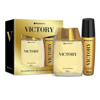 Kit Victory Phytoderm Deo Colônia 100ml + Body Spray Victory 120ml ...