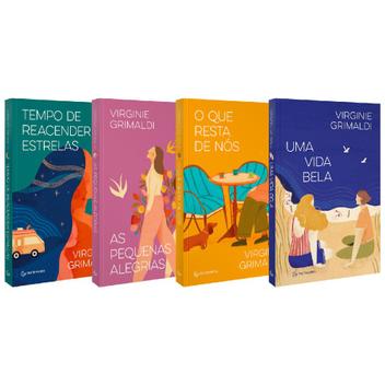 Kit Virginie Grimaldi - 4 livros da autora de Uma vida bela e O que resta de nós - Kit de Livros ...