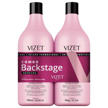 Kit Vizet Backstage Nutrição 1L+1kg - Kit de Tratamento para Cabelos ...