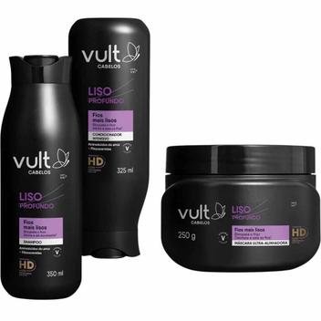 Kit Vult Liso Profundo Shampoo Condicionador E Máscara - Kit de ...