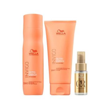 Kit Wella Pro Invigo Enrich - Sh E Cond E Óleo - Wella Professionals ...