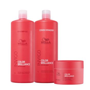 Kit Wella Professionals Invigo Color Brilliance Shampoo Condicionador ...