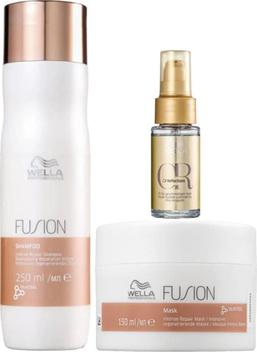 Kit Wella Professionals Trio sh 250 ml masc 150 ml e oleo 30 ml (3 ...