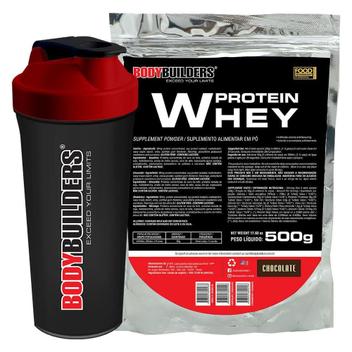Kit Whey Protein 500G - Bodybuilders - Whey Protein - Magazine Luiza