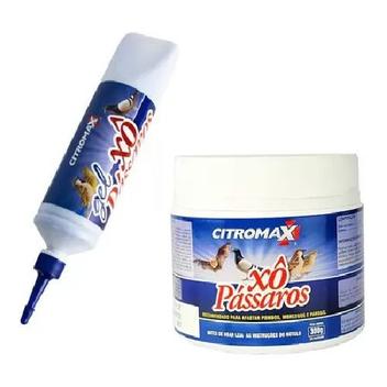 Kit Xô Pássaros Pastilhas 300g + Gel Espanta Morcegos Pombos 250g - Citromax - Repelente para ...