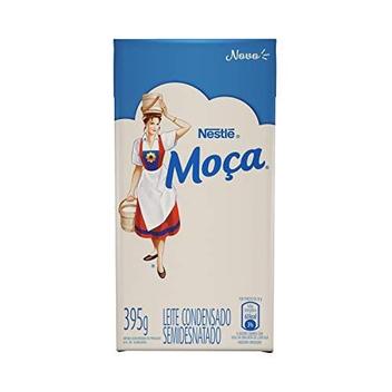 KITS C/ Leite Condensado Semidesnatado Moça - Caixa 395g - Nestle ...