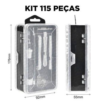 Kits Chave 115Pcs De Reparos Conjunto Profissional Multi Uso - Bellator ...