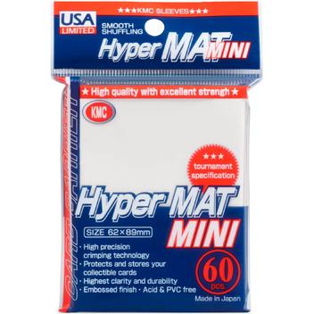 KMC Sleeves Hyper Mat Mini 60 Unidades Small Yugioh Oficial Shield ...