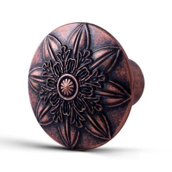 Knobs de gabinete Xlroaafs Antique Copper, pacote com 16 parafusos ...