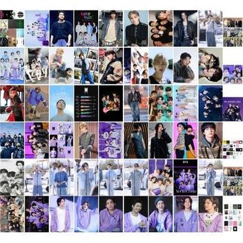 Kpop bts posters autocolantes 50 un 10x15cm - GENERICO - Filme ...
