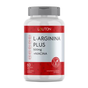 L- Arginina Plus - Força e Resistência - 60 Cáps Lauton Nutrition ...