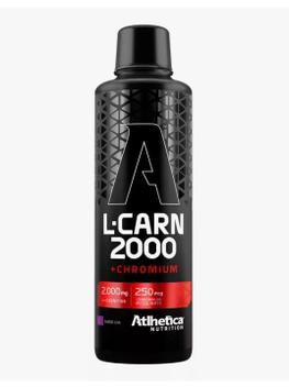 L-Carn 2000 + Chromium (480ml) - Sabor: Uva - Atlhetica Nutrition - L ...