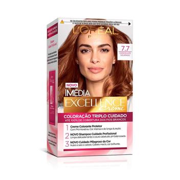 L'Oréal Imédia Excellence Coloração 7.7 - L'oreal - Tinta de Cabelo ...