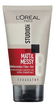 L'oréal Studio Line Matt & Messy Fiber-gel Força 8 - Loreal - Kit de ...