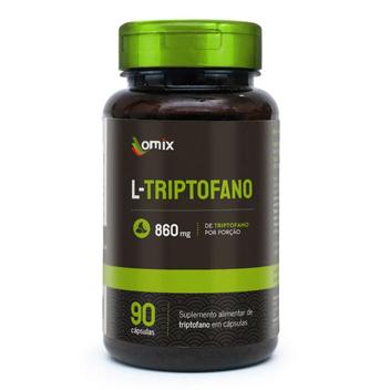 L-Triptofano 5htp 860mg 90 Capsulas - Omix - Triptofano - Magazine Luiza