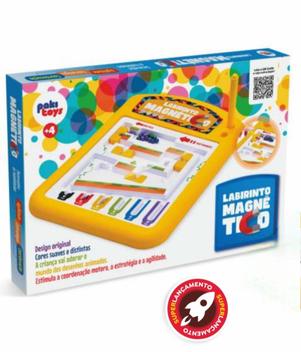 Labirinto Magnético Paki Toys - Brinquedos Educativos - Magazine Luiza
