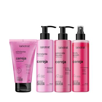 Labotrat Dia a Dia Cereja Esfo 150ml + Hidra 190ml + Sab 190ml + Body ...