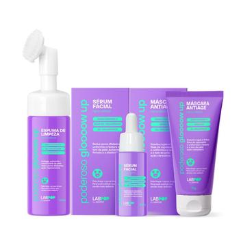Labotrat LabPOP Glow Up Espuma 130ml + Sérum Facial 30ml + Mascara ...