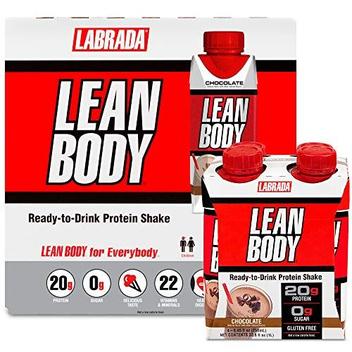 LABRADA NUTRITION - Lean Body RTD Whey Protein Shake, Conveniente On ...