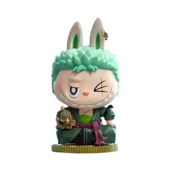 Labubu One Piece Blind Box Popmart Monstros Exquisito Modelo De Mesa De ...