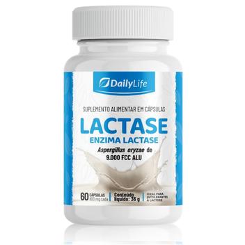 Lactase Enzima Digestiva Suplemento Em Cápsulas Dailylife - Lactase ...