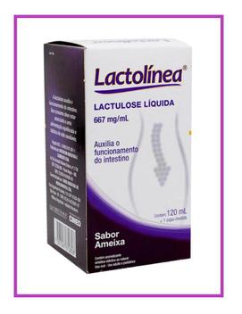 Lactolínea Sabor Ameixa C/120Ml - Cimed - Medicamentos - Magazine Luiza