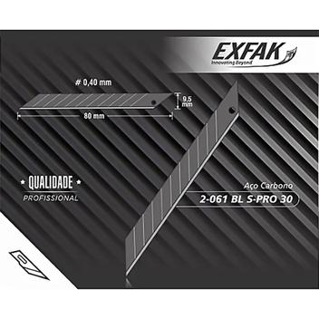 Lamina 30 graus preta aco carbono ref. 2-061bl s-pro - EXFAK - Escala ...