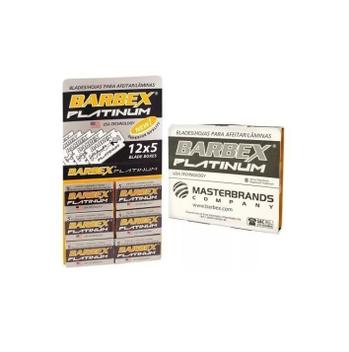 Lâmina De Barbear Barbex Platinum Cartela Com 60 Unid - Lâmina e Carga ...