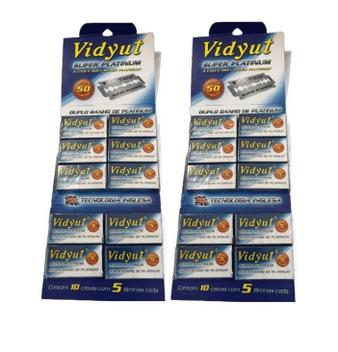 Lâmina De Barbear Vidyut Super Platimun Cartela Com 50 Und - Supermax ...