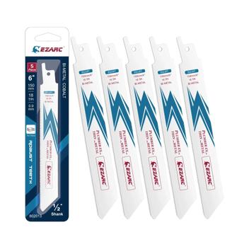 Lâmina De Serra Alternativa De Cobalto Bimetálico De 6 Polegadas 18TPI ...