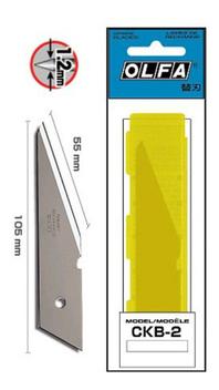 Lâmina Para Estilete 1,2mm Ckb-2 Olfa 02 Unidades - Lâmina de Estilete - Magazine Luiza