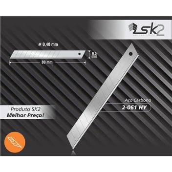 Lamina para estilete aco carbono ref. 2-061 hy - EXFAK - Lâmina de Estilete - Magazine Luiza