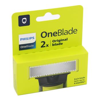 Lâminas Philips OneBlade Barbeador Elétrico Aço Inoxidável Durável ...