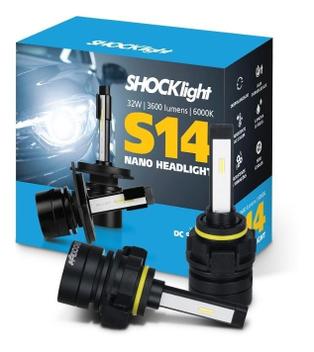 Lampada Automotiva Super Led Farol Carro Encaixe H16 S14 6k ...