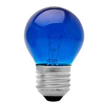 Lampada bolinha e27 15w 127v azul thompson - Lâmpada - Magazine Luiza