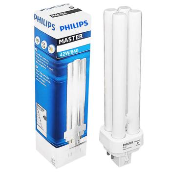 Lâmpada Compacta Fluor 42W Neutro 4000K GX24q-4 840 - PHILIPS - Lâmpada ...