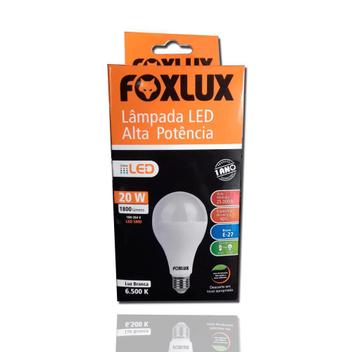 Lâmpada Led Alta Potência 20W Luz Branca - Foxlux - Lâmpada de LED ...