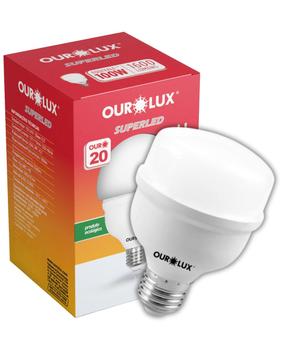 Lâmpada Led Alta Potência T 20w Bivolt Base E27 Cor da Luz 3000k Branco ...