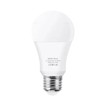 Lâmpada LED Inteligente WiFi Tuya E27 RGB - 15W - Compatível com Alexa ...