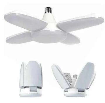 Lâmpada led mini fan blade formato ventilador dobrável 28w - LED BULB ...