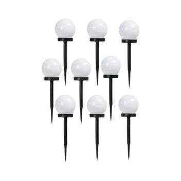 Lâmpada LED Solar à Prova d'Água para Jardim - Kit com 1/3/6/9 Peças ...