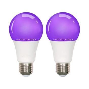 Lâmpada LED UV 9W E27 395nm Blacklight Ultravioleta Para Decoração De ...