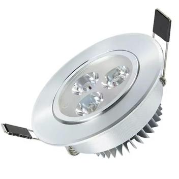 Lâmpada Spot Led 3W Alumínio Embutir Branco Frio Bivolt - Smd Spotlight ...